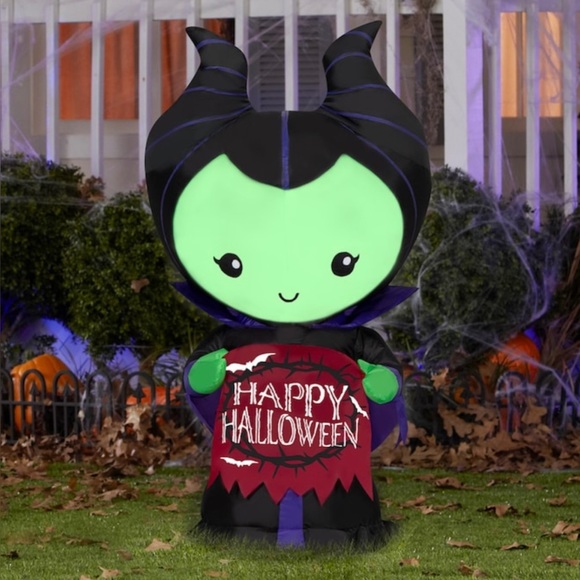 Disney | Holiday | Disney Villains Maleficent Blow Up Inflatable Light ...